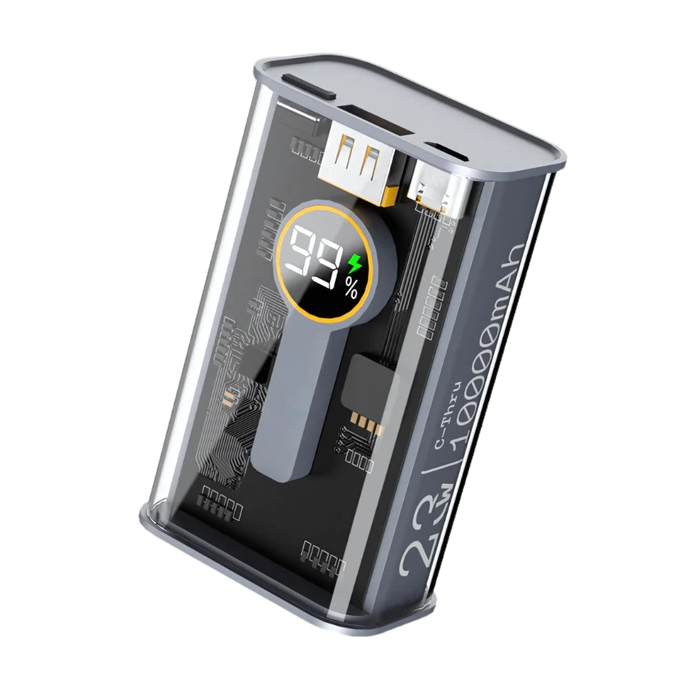Element: 10,000mAh Compact Edition See-Thru Power Bank with PD 22.5W F