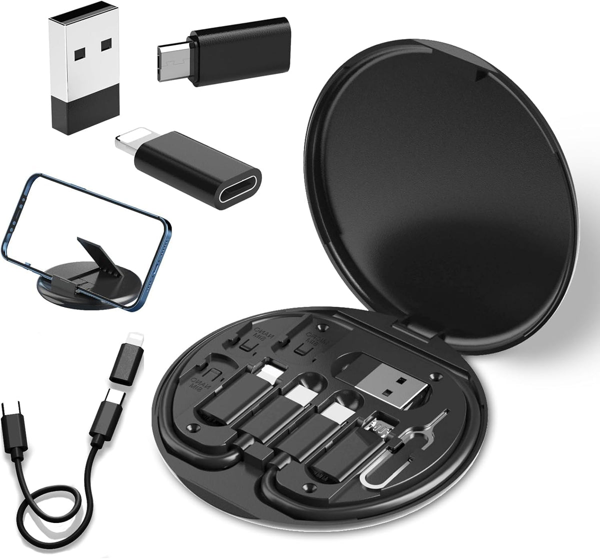 Companion: All-in-One USB Travel & Tech Charging Kit – 60W Fast Chargi