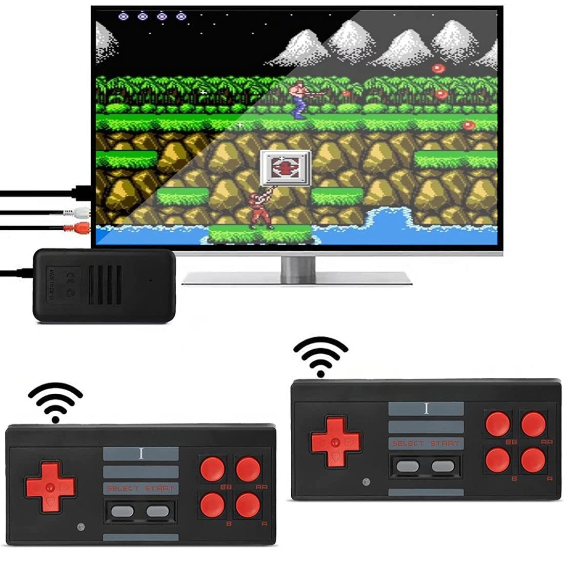 RetroTV: Ultimate 90s HDMI Retro Game Stick with Plug & Play Wireless