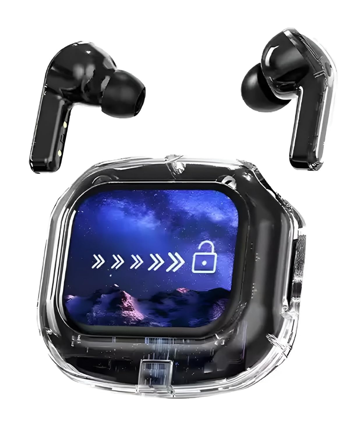 XPods: Smart Touch TWS Earbuds with Bluetooth 5.4, ENC Calling, Gaming