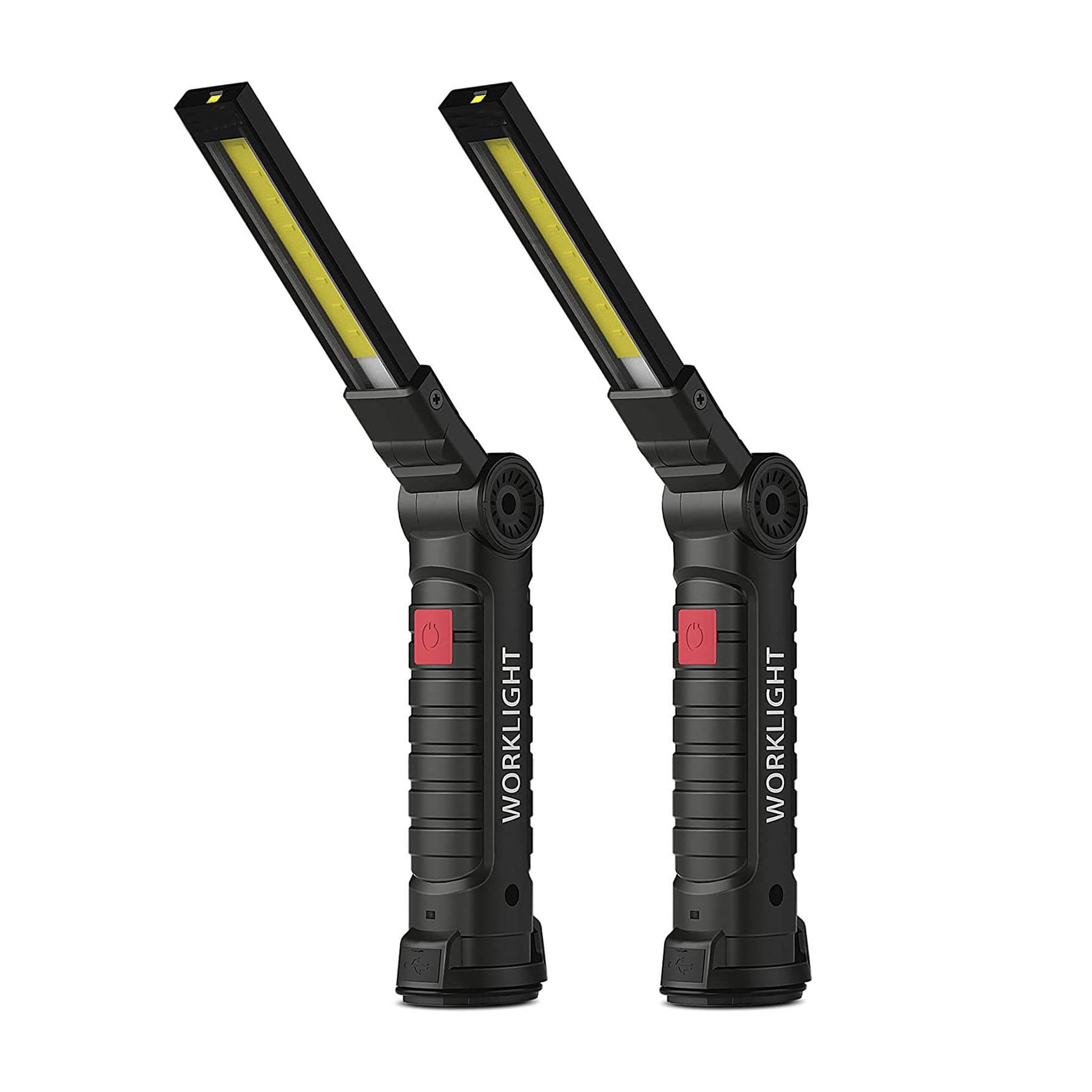 WorkLight: Rechargeable LED Work Light with Magnetic Base & 360° Foldi