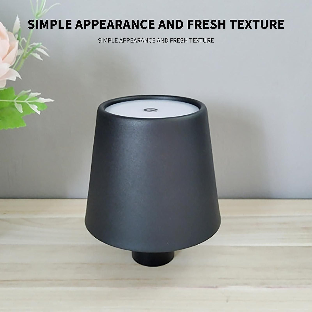 Boozify: Wine Bottle Topper LED Lamp USB-C Rechargeable with 3 Colour