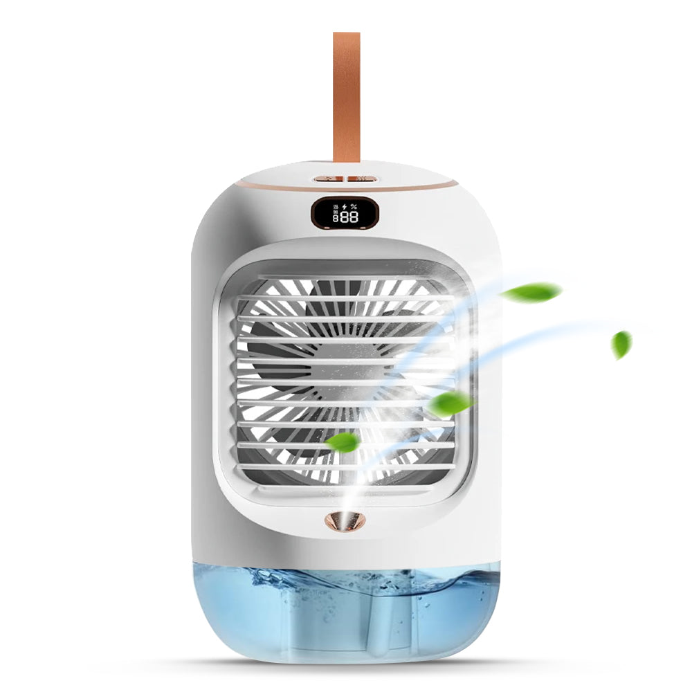 CoolMate: Premium Quality Portable Cooling Fan & Humidifier, 3 Speeds,