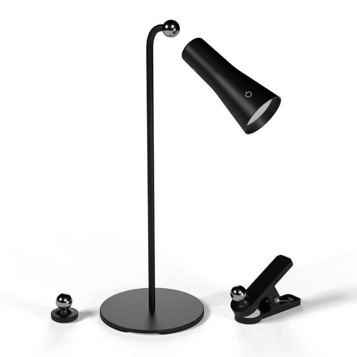 Magneto: Premium Versatile Magnetic LED Lamp with 3 Attachments, Adjus