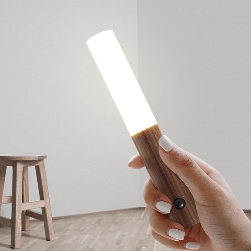 Wand: Magnetic Motion Sensor Light with USB Rechargeable LED & Wall-Mo