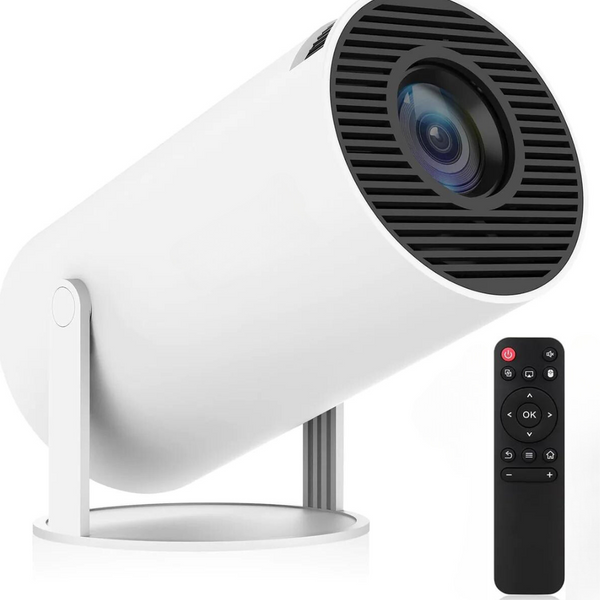 Zenith: Portable WiFi-Enabled HD Smart Projector with 4K Support, Buil